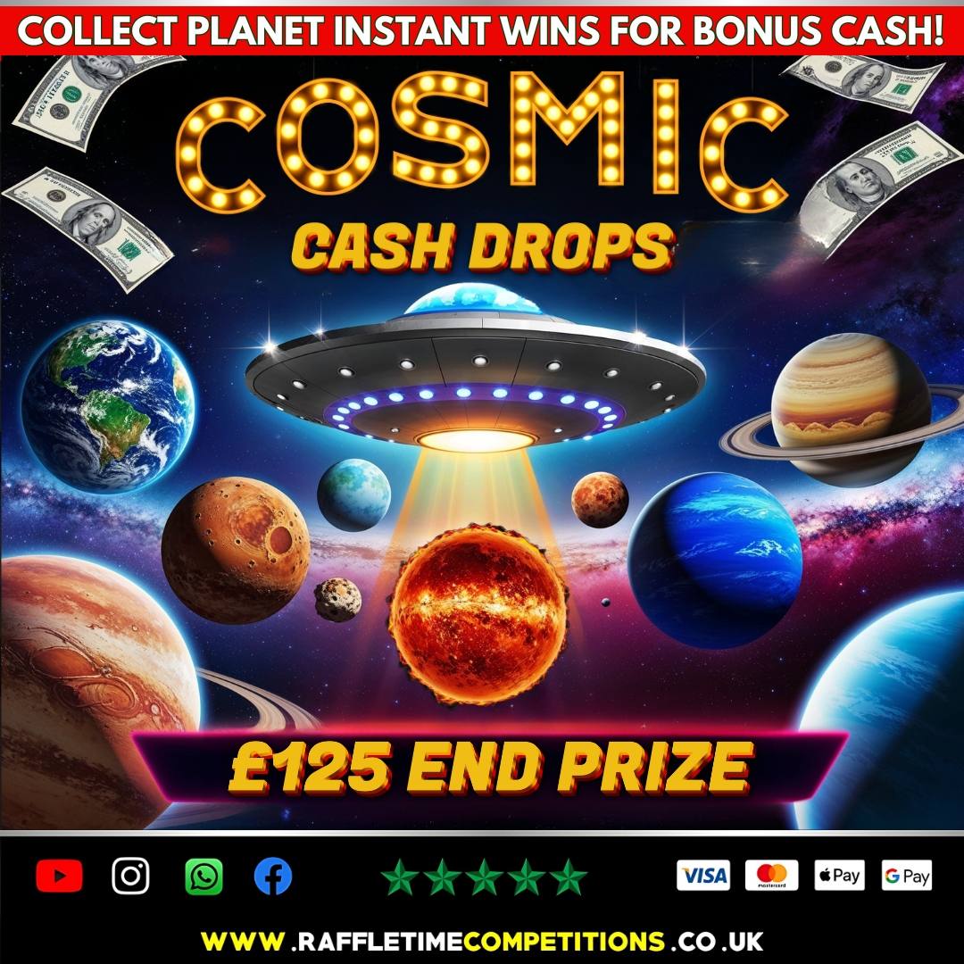 Cosmic Cash Drops - Raffle Fever Competitions